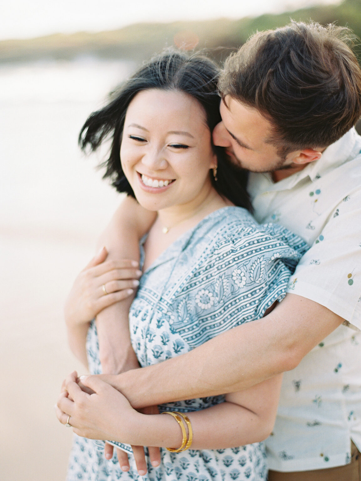Kauai Couples Photographer, Cassie & Michael's session on film